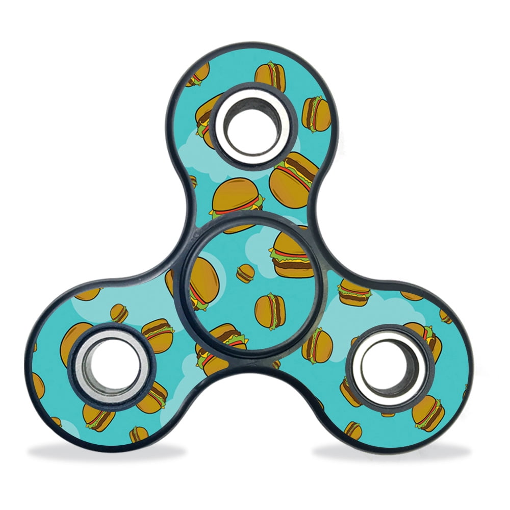 Skin Decal Wrap Compatible With Fidget Spinner Hand Tri Fydget toy ...