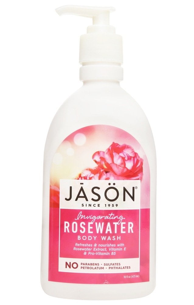 JASON Natural Products - Body Wash Invigorating Rosewater - 16 fl. oz ...