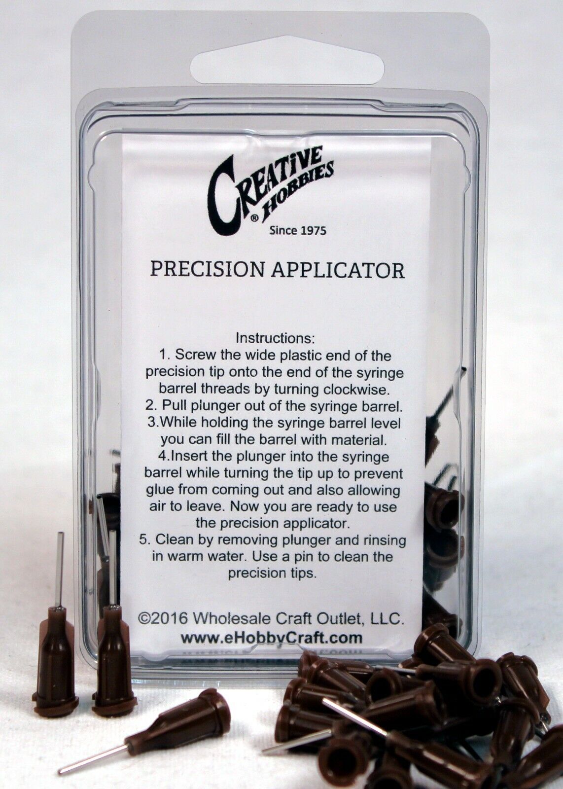 19 Gauge 0.5 Inch, Precision Applicator Dispensing Needle Tips, 50 ...