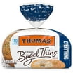 Thomas' Keto Low Cal Plain Bagel Thins, 8 count, Soft Pre-sliced, 13 oz ...