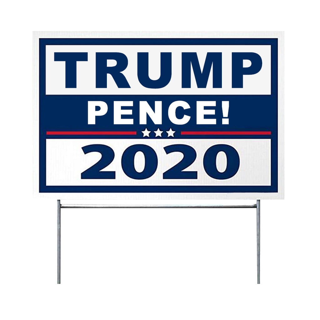 XZNGL President 22 Political Campaign Yard Sign Large 18*12 Included ...