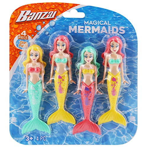 Click here for Banzai Dive Mermaids 4pc Colors May Vary prices