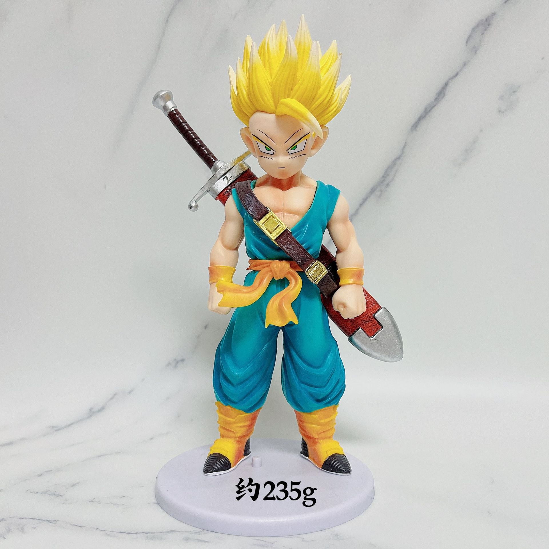 Animación periférica lucha Saiyan músculo Trunks Sun Wukong figura ...