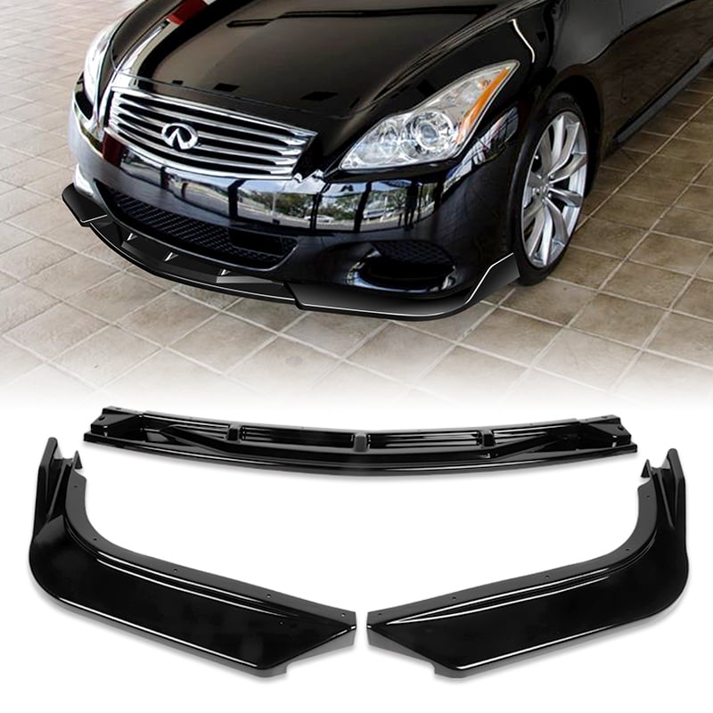 For 2008-2013 Infiniti G37 Coupe Painted Black Front Bumper Body Kit ...