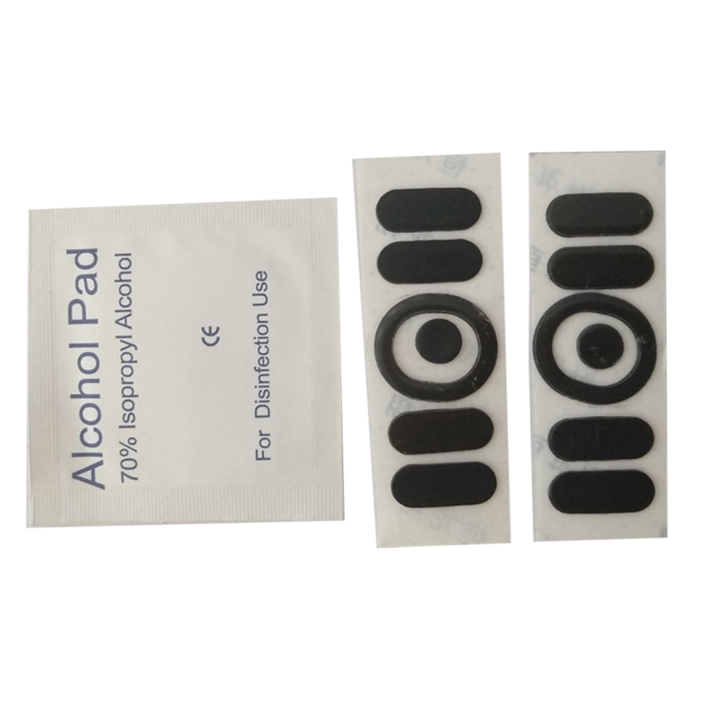 2Pack Professional Mouse Skates Stickers Mouse Feet Pad Glides Rounded ...