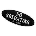 No Soliciting Sign For House Round Non-Solicitation Sign For Home No ...