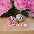 Aizhiweng 3pcs Anal Plug Set Sexy Toys Metal Anal Butt Plugs For Women And Men Couple Unisex