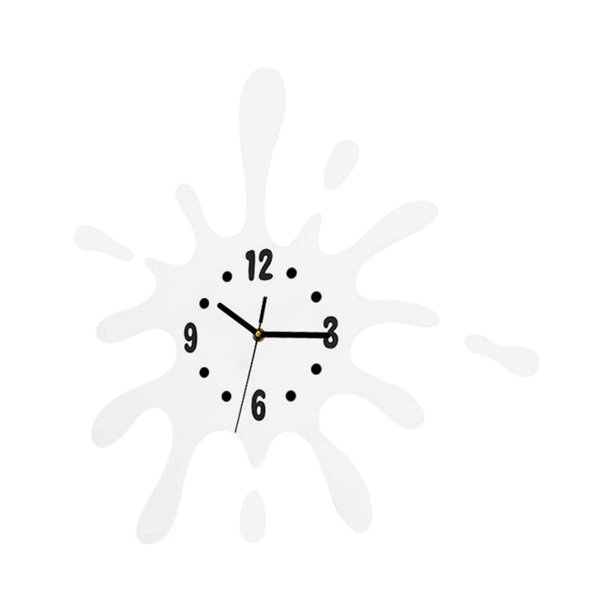 DOLITY Hanging Water Drop Wall Clock Creative Clock for Hotel Living ...