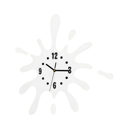 DOLITY Hanging Water Drop Wall Clock Creative Clock for Hotel Living ...