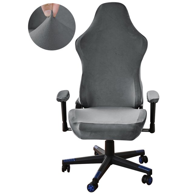 KBOOK Velvet Office Computer Chair Covers Universal Rotating Chair ...