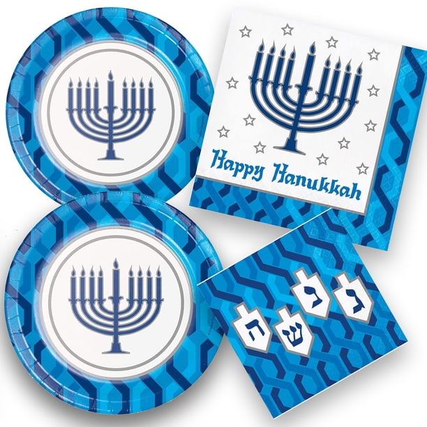 Hanukkah Paper Plates