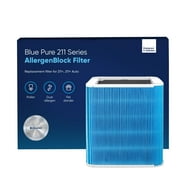 Blueair Blue Pure 121 Replacement Filter, Particle and Activated Carbon ...