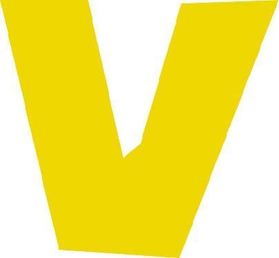 Design With Vinyl Home Wall Decals Alphabetical Letter V Motivational ...
