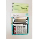 Pen + Gear 12 Digit Large Display Desktop Calculator, Basic Calculator ...