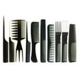 Annie Professional Comb Set 10Ct Black - Walmart.com