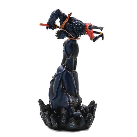 One Piece Nightmare Monkey D Luffy Pvc Action Figure 32cm Blue Big And ...