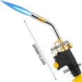 Portable High-Heat Propane Torch, Adjustable Flame Blowtorch for ...