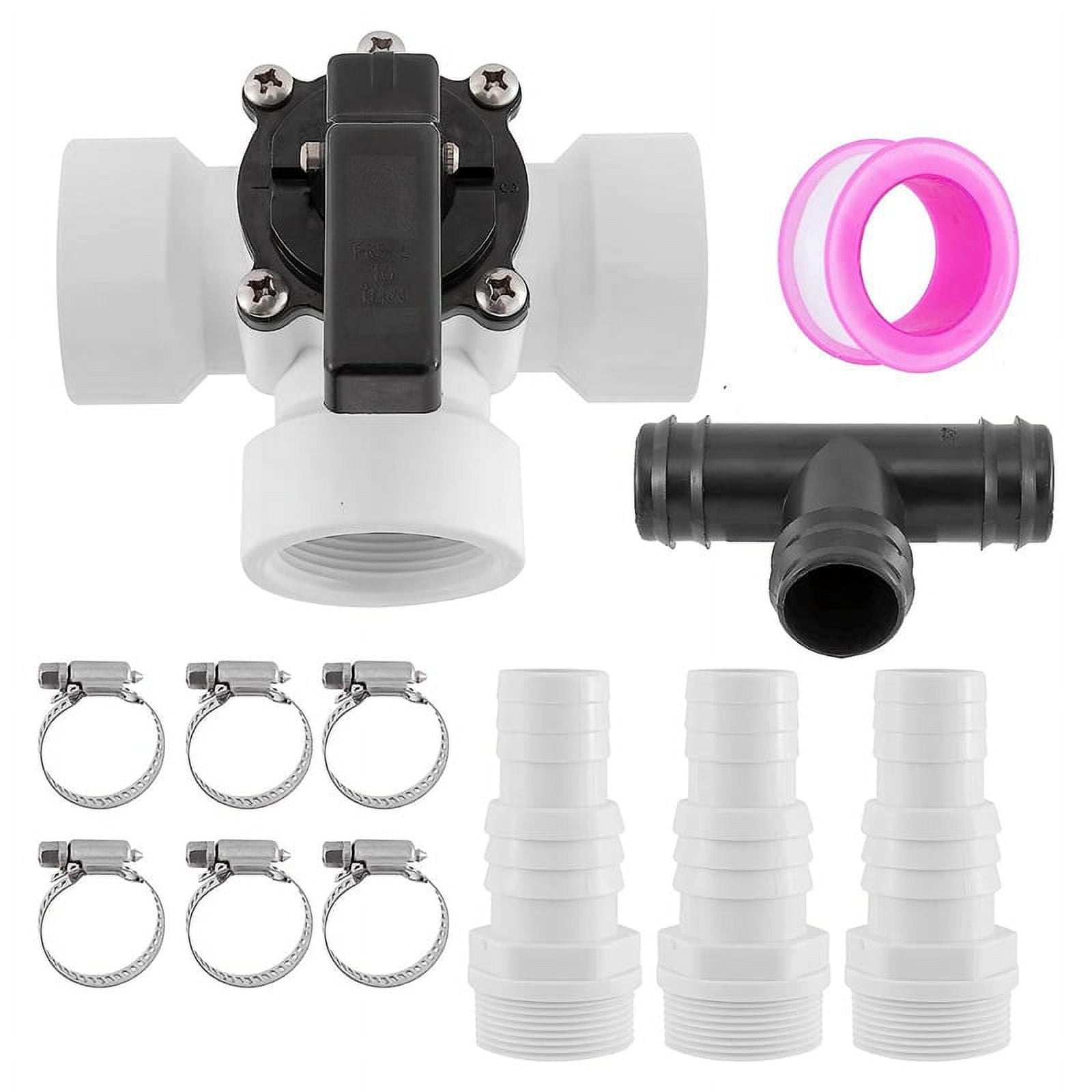 Click here for Unbranded Pool 3-Way Diverter Valve Kit 1.25inch O... prices