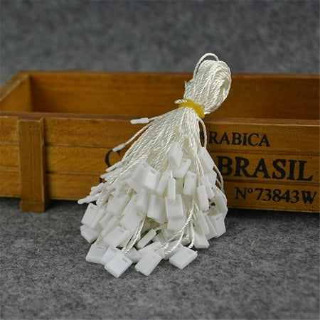 AIHOME 1000Pcs Clothing Hang Tag String Nylon Black String with Push ...