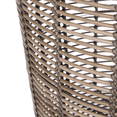 Extra Large Round Poly Rattan Decorative Storage Basket with Handles ...