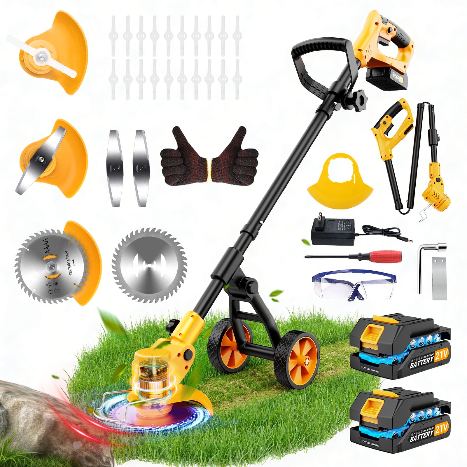Click here for Amiluo Electric Weed Wacker  650w High-Power 8500r... prices