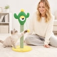 Racifhz Vertical Cat Scratching Post and Climbing Tower for Indoor Cats ...