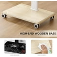 Mobile TV Stand for 27 to 65 Inch TVs,Portable Rolling TV Cart Wheels ...