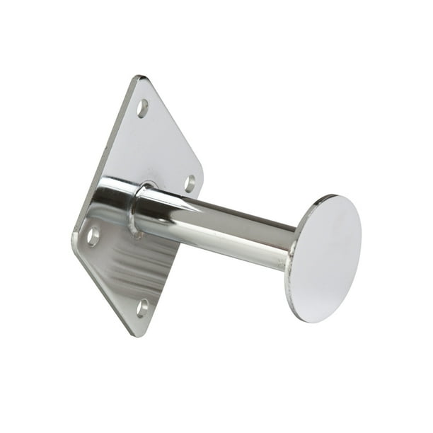 Wall Mount Dressing Room Hook with Round Disc End, 3" Deep, Chrome, 1 ...