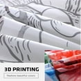 3d Printed Geometric Bedding Set Soft Single King Psychedelic Abstract