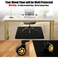 Chair Mat for Hard Floors, Transparent Floor Mats, Wood/Tile Protection ...