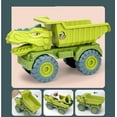 Dinosaur Car Dinosaur Toys, Construction Truck Toys, Kids Pull Back ...