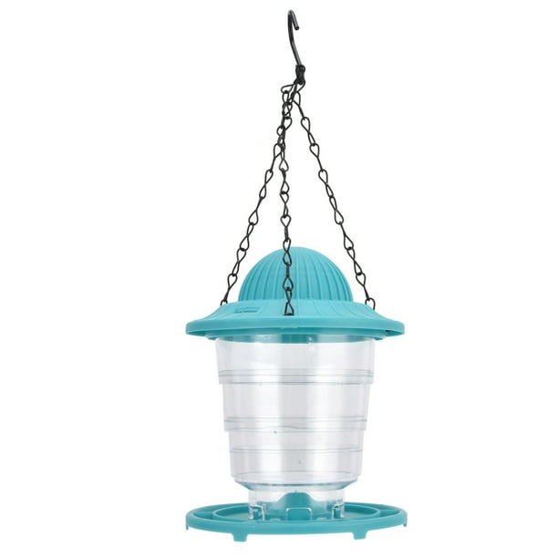 PavilionShaped Bird Feeder Transparent Hanging Bird Feeder with Wide ...