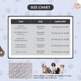 AUQ Small Dog Blanket, Super Soft Warm Pet Cover Blankets, Paw Print ...