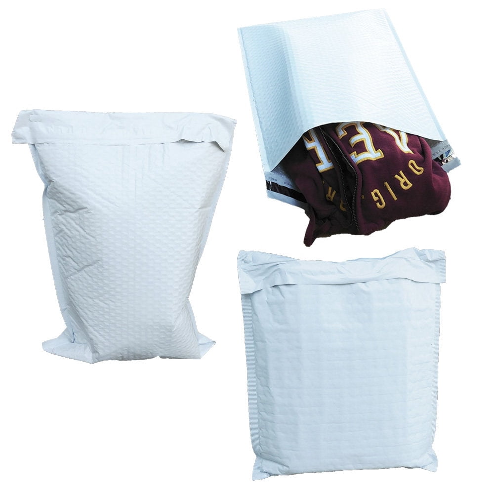 White Padded Poly Bubble Mailer Padded Envelopes, Waterproof Protective ...
