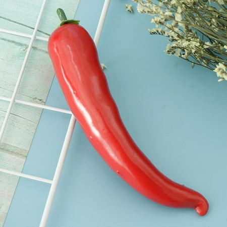 Realistic Vegetable Fake Chili Model Photography Props Home Decoration ...