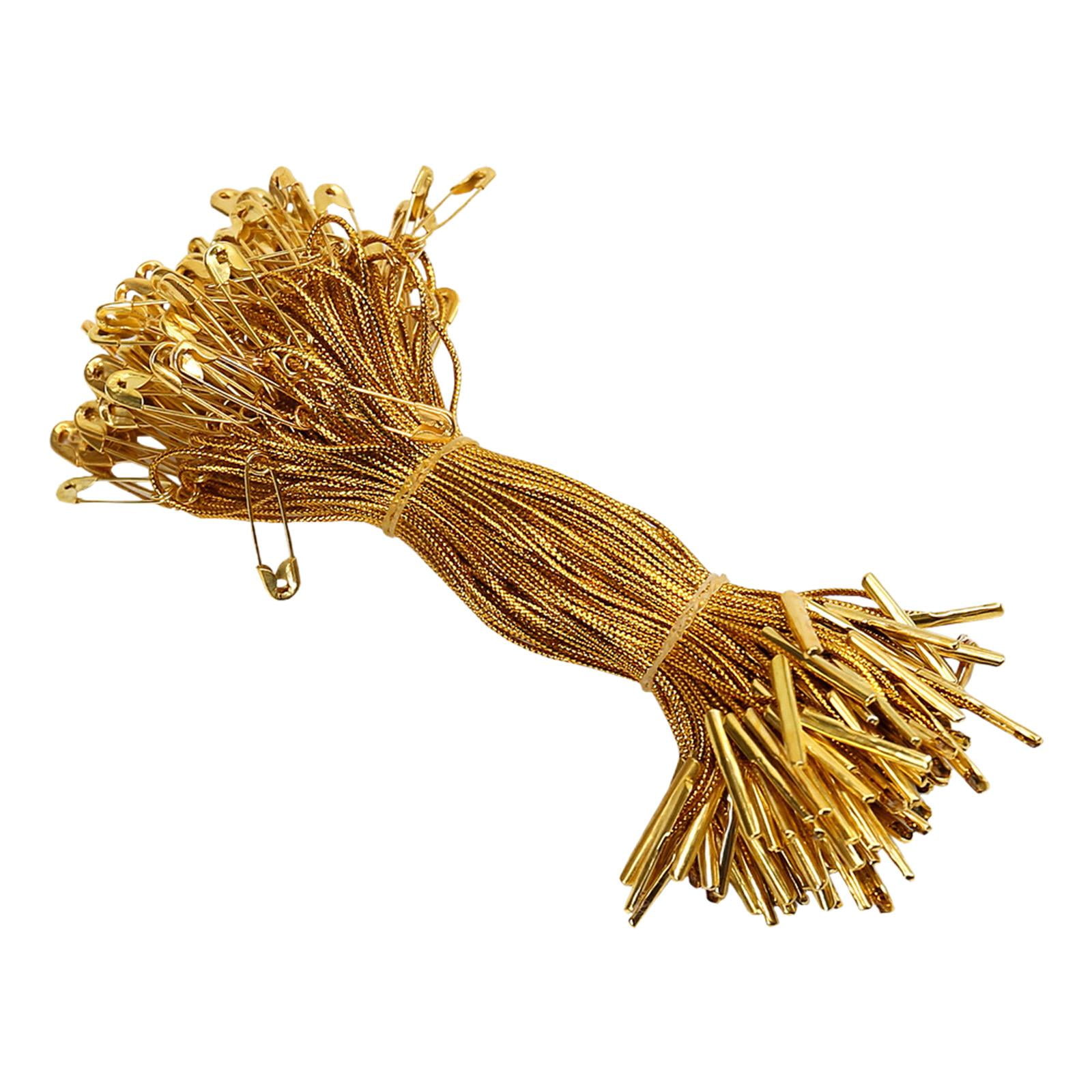 100Pcs Tag Rope Hanging Pendant Strings Buckle Attachment Garment Tags ...