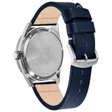 Citizen Men's Eco-Drive Brycen Blue Dial Leather Strap Watch AW1591-01L ...