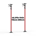 2Pack 45.27''-114'' Adjustable Telescopic Support Rods Tools, Home ...