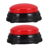 2 Pcs Buzzer for Game Buttons Automatic Door Stickers Sound Dance Red ...