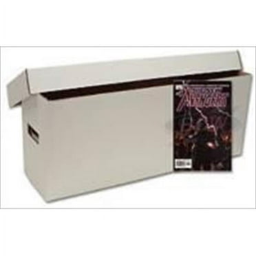 5 Max Pro Short Colored Comic Storage Boxes - Holds 150 - 175 Comic ...