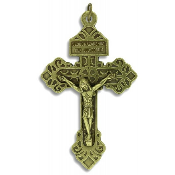 Gifts Catholic - Lot of 3- Pardon Crucifix Cross Large 2-1/8 Pendant ...