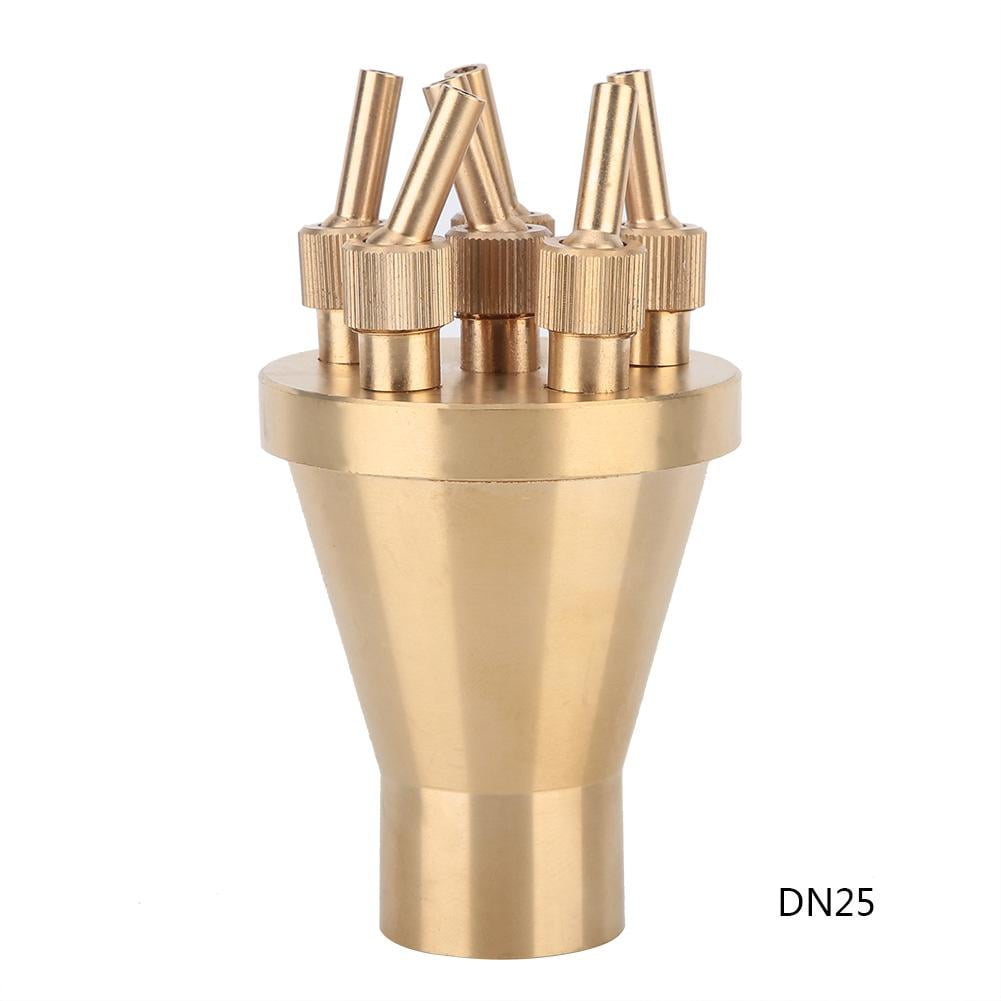 Greensen Fountain Nozzle,Adjustable Flower Fountain Nozzle Multiple ...