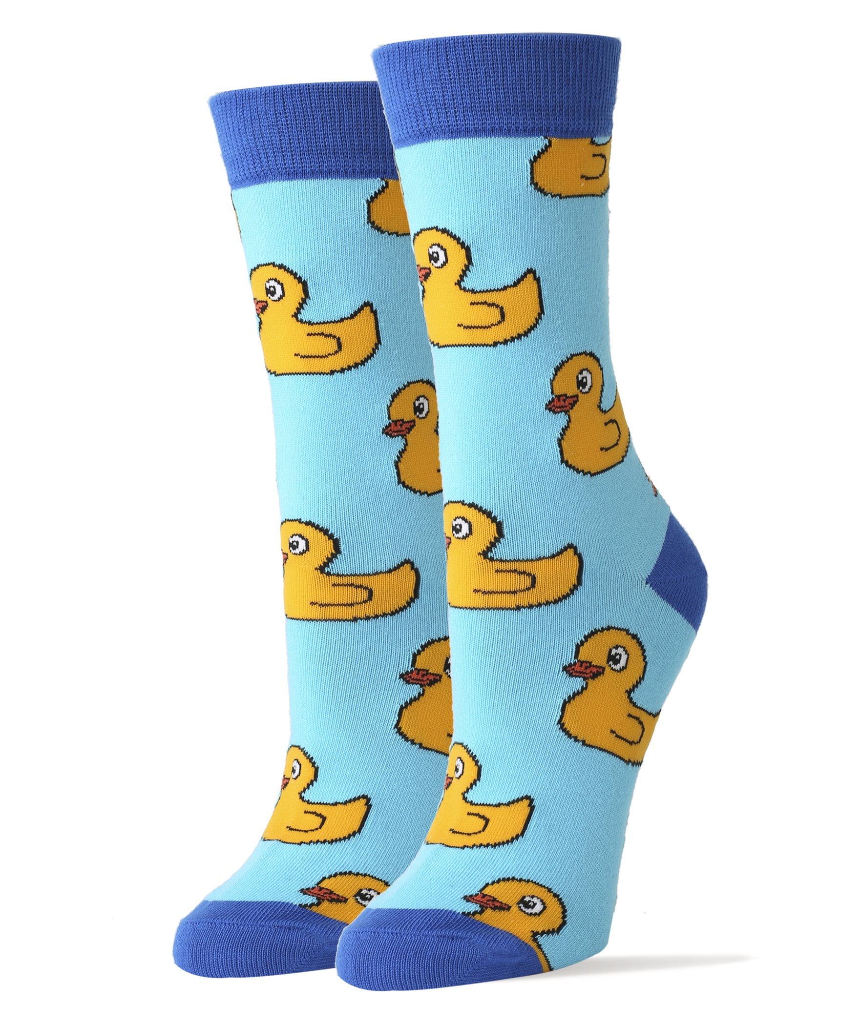 Oooh Yeah Women's Funny Novelty Crew Socks, Duckies, Crazy Fashion ...