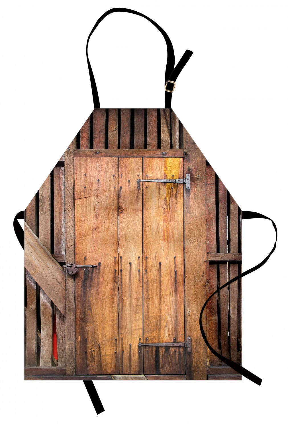 Rustic Apron Dated Simple Door Like in Construction Vertical Barns ...