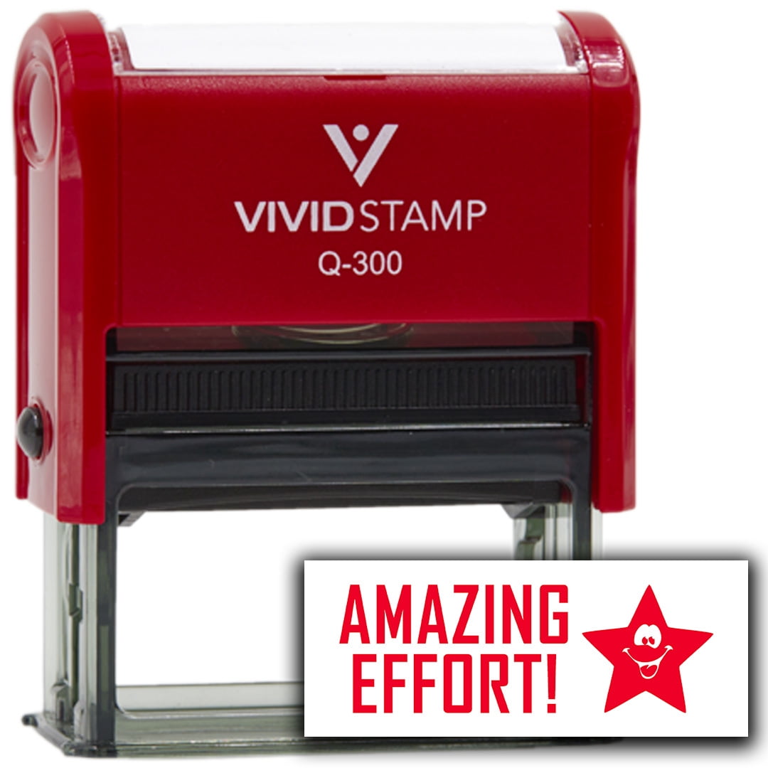 Vivid Stamp Amazing Effort! Stamps For Grading Self-Inking Rubber ...