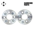2 QTY Wheel Spacers 1" fits all 4x100 bolt patterns with 12x1.5 threads ...