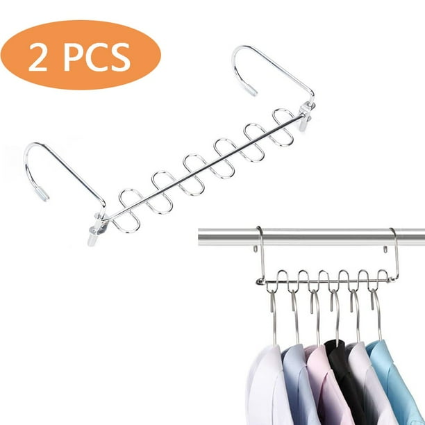 EIMELI Clothing Hangers Hook Organizer Heavy S-shaped Hangers Hook 2 ...