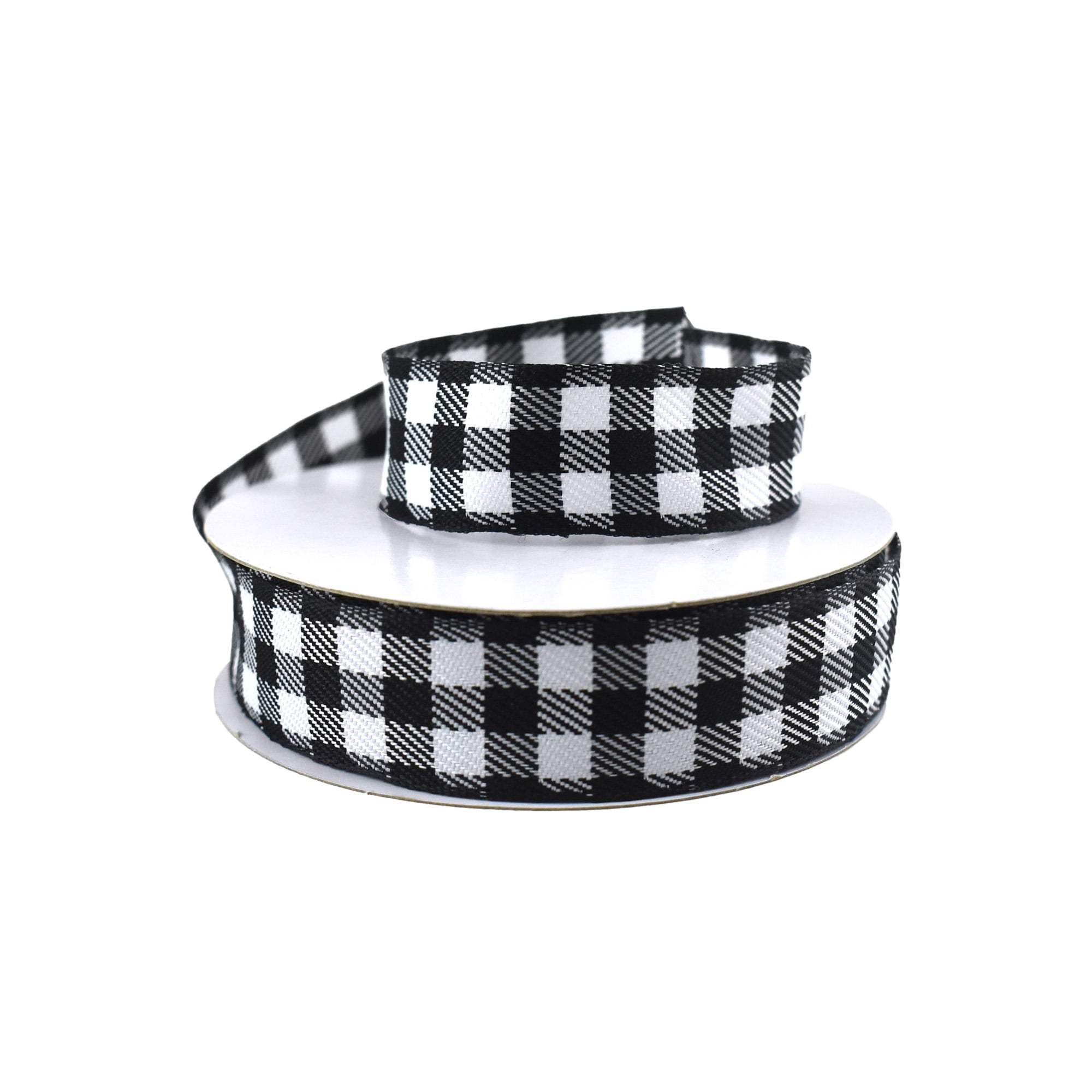 Christmas Buffalo Plaid Checkered Wired Ribbon, 7/8-Inch, 10-Yard ...