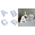 Yihuala Letter shaped Holder Mold Candlestick Holder for Making Holder ...
