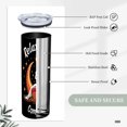 20 oz Stainless Steel Insulated Tumbler - Black with Woman Design Heart ...